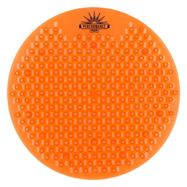 Splash Free - Orange - Urinal Screen - Round Mango Scent - 10/BX ...